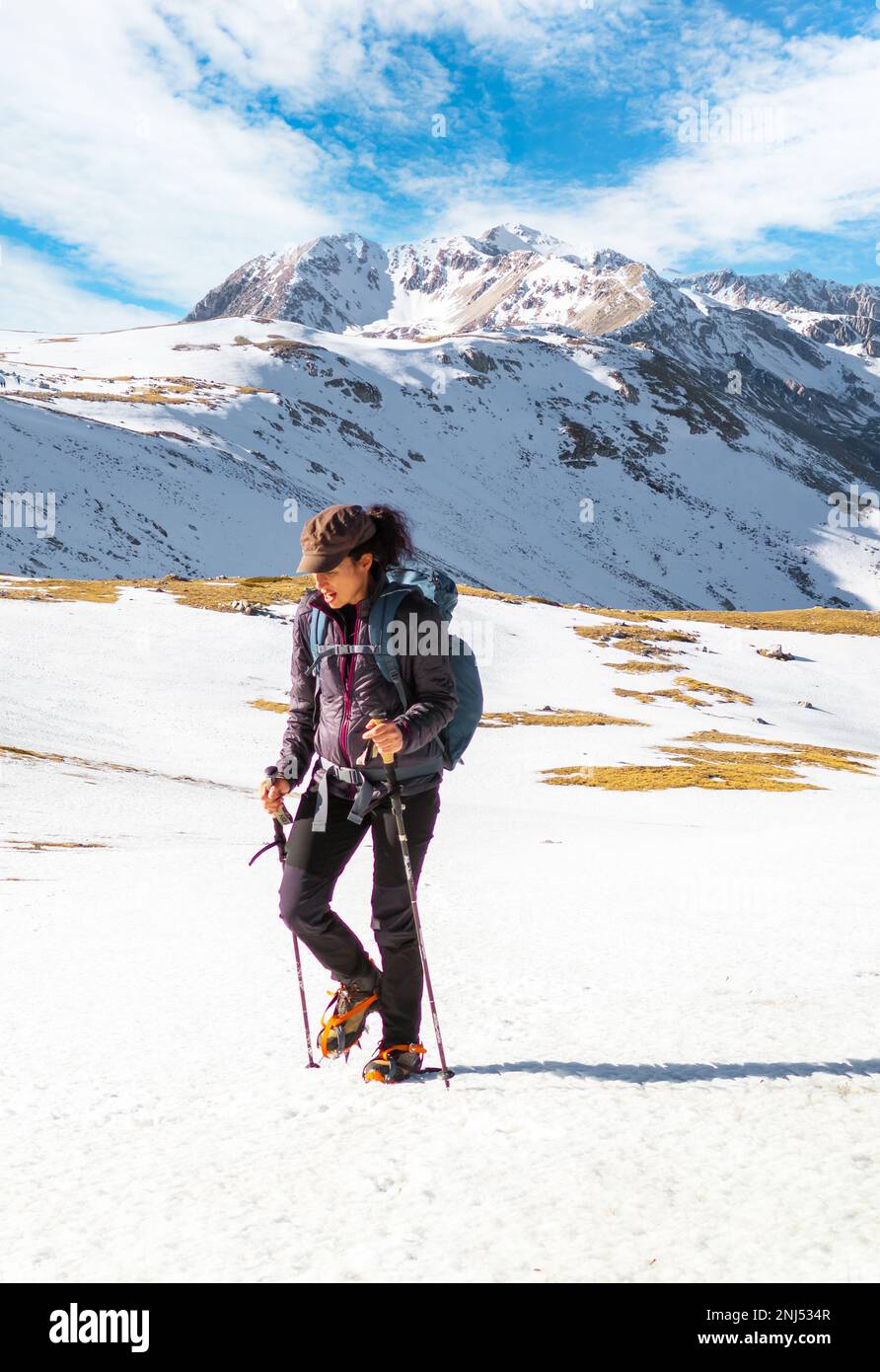 Ovindoli (Abruzzo, Italy) - The Monte della Magnola is a imponent and ...