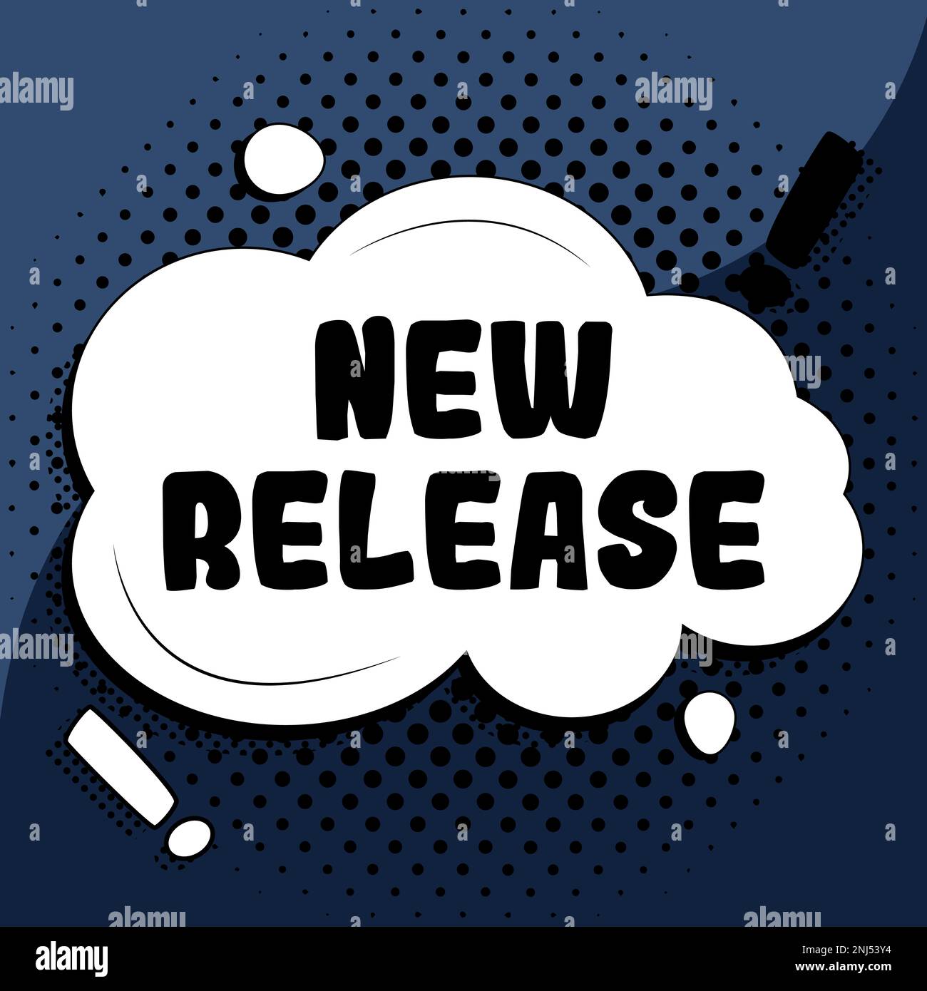 Conceptual display New Release. Business approach announcing something ...