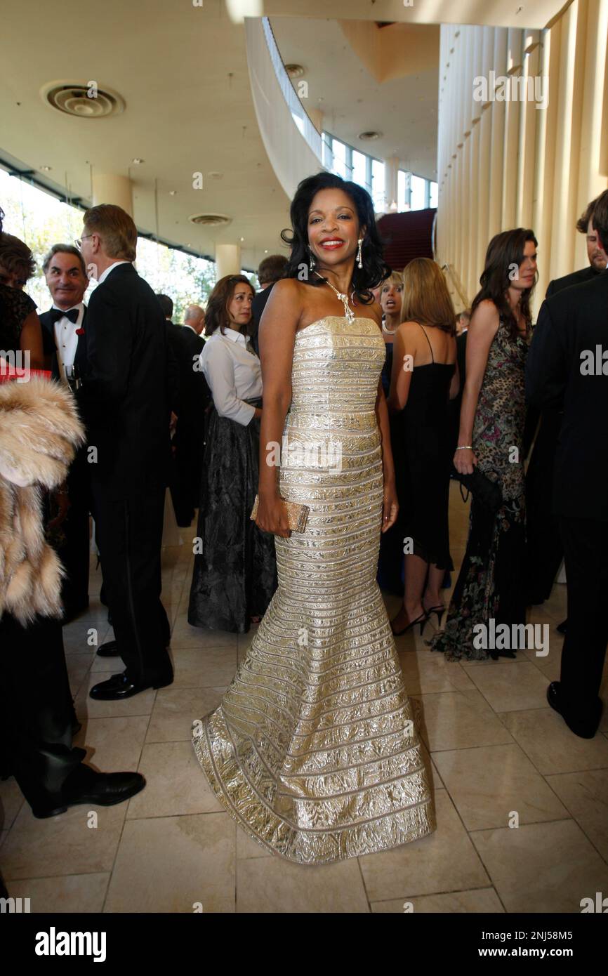 Pamela Joyner wearing an Angel Sanchez gown for the top 5 dresses at ...