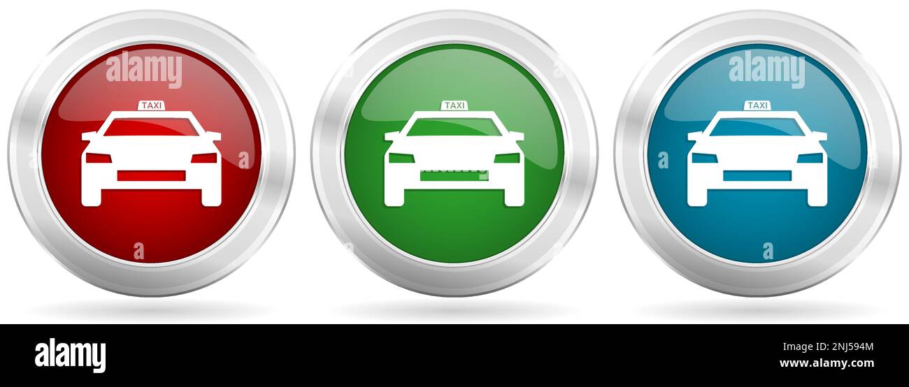 Green cab taxi Stock Vector Images - Alamy