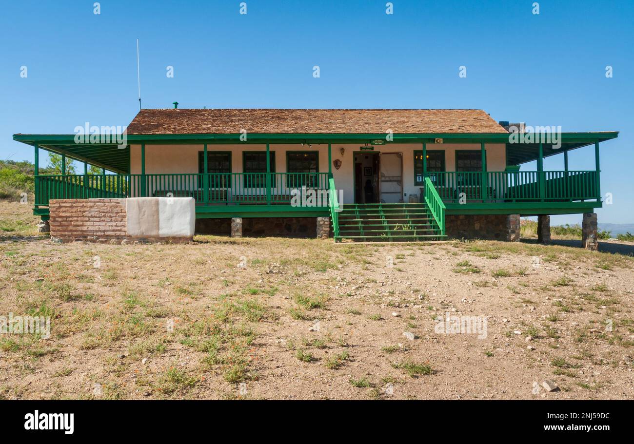 Fort Bowie National Historic Site's NPS Ranger Outpost Stock Photo - Alamy