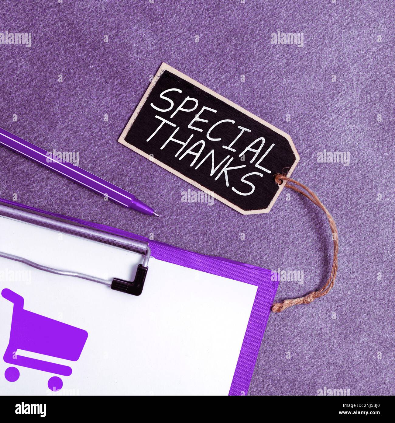 Handwriting text Special Thanks. Business concept expression of ...