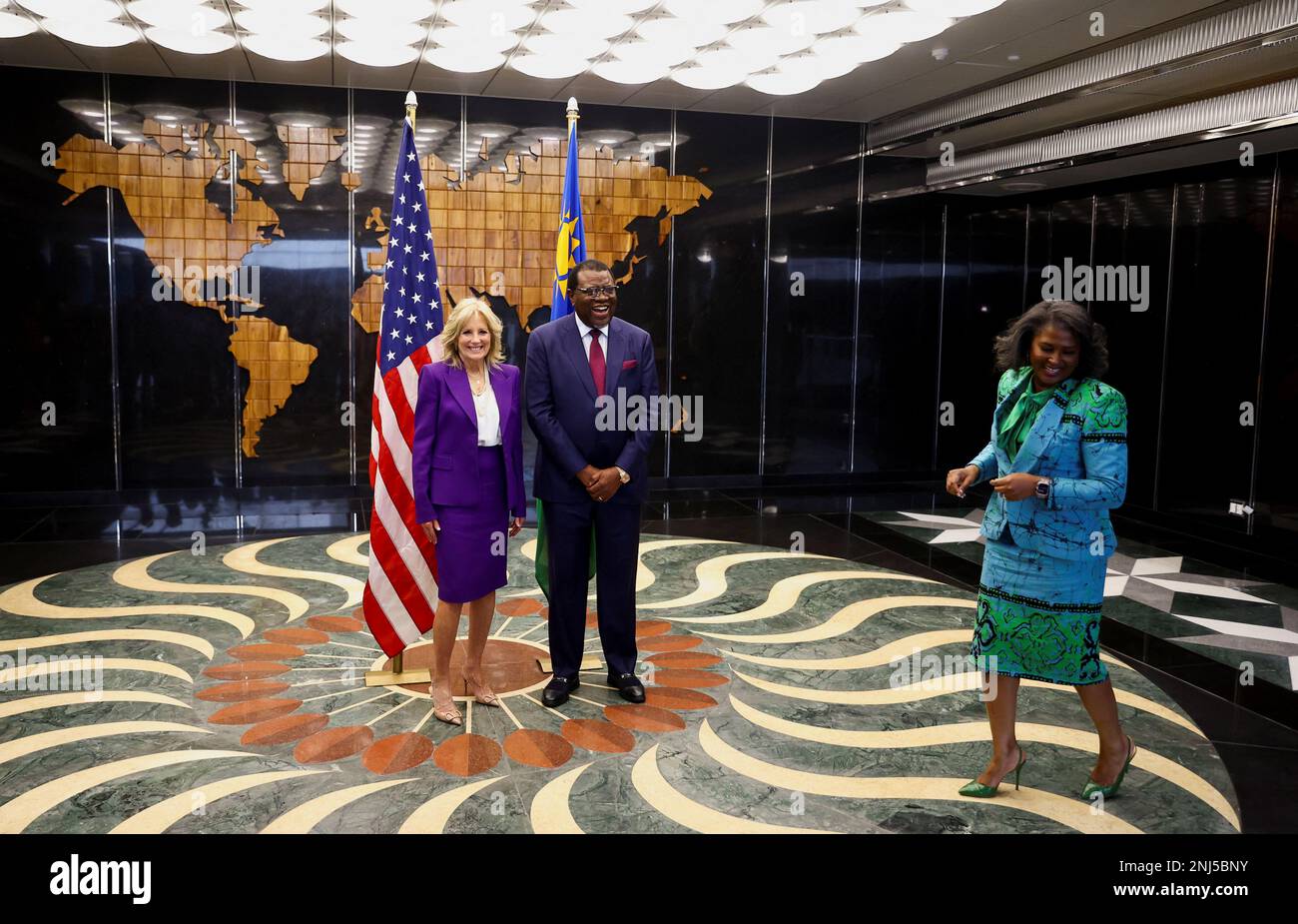 Hage geingob president of namibia hi-res stock photography and images ...