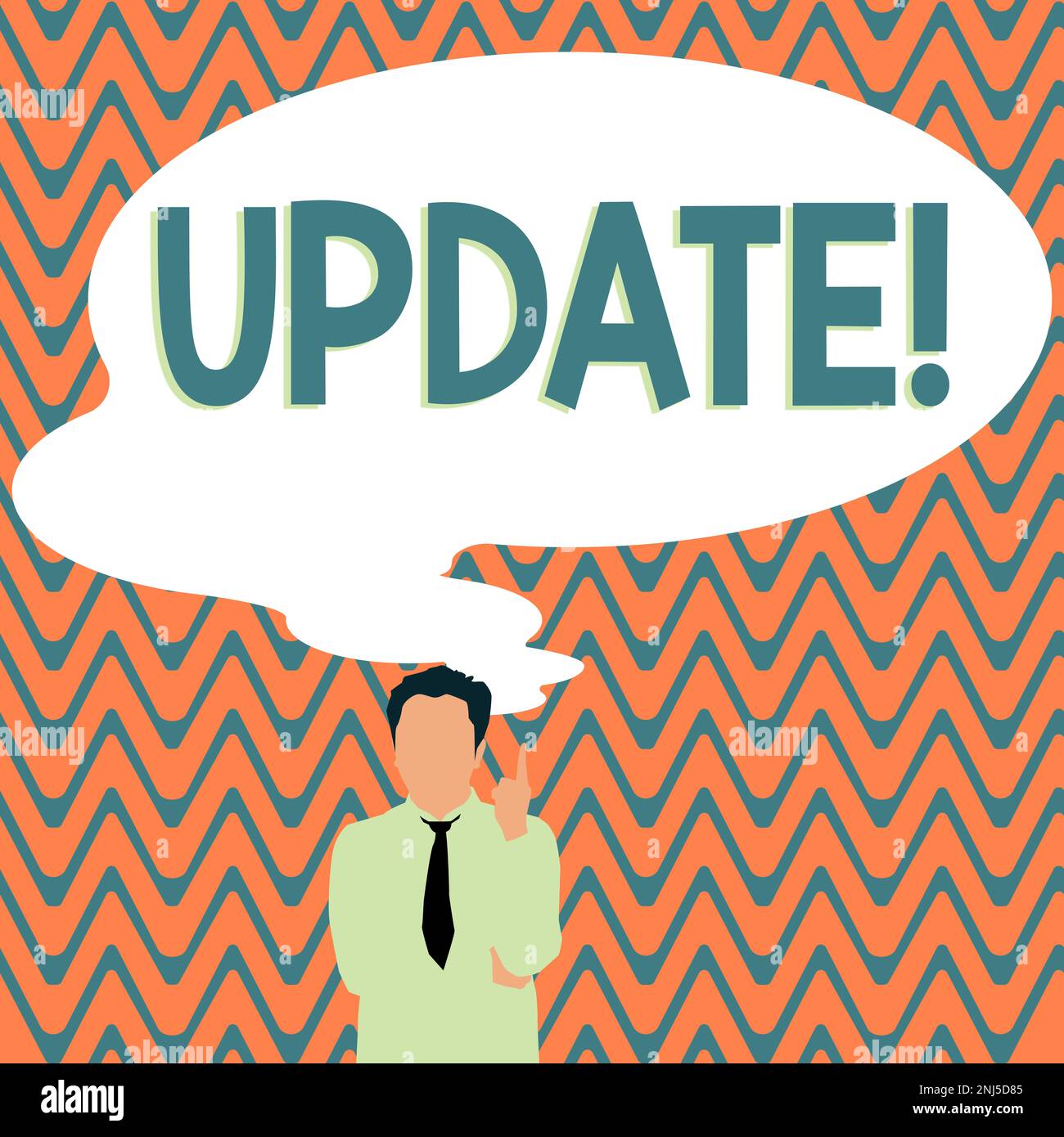 Sign displaying Update. Word Written on Make something more modern Adding new facts Changing its ...