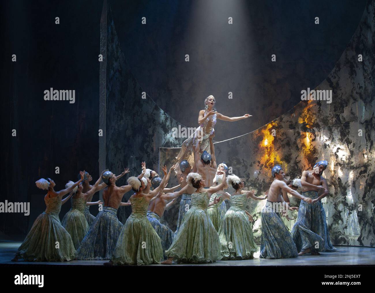 Northern Ballet The Little Mermaid, Sheffield Lyceum 2022 Stock Photo ...