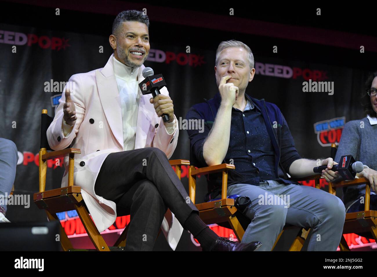 Photo by: NDZ/STAR MAX/IPx 2022 10/8/22 Wilson Cruz and Anthony Rapp ...
