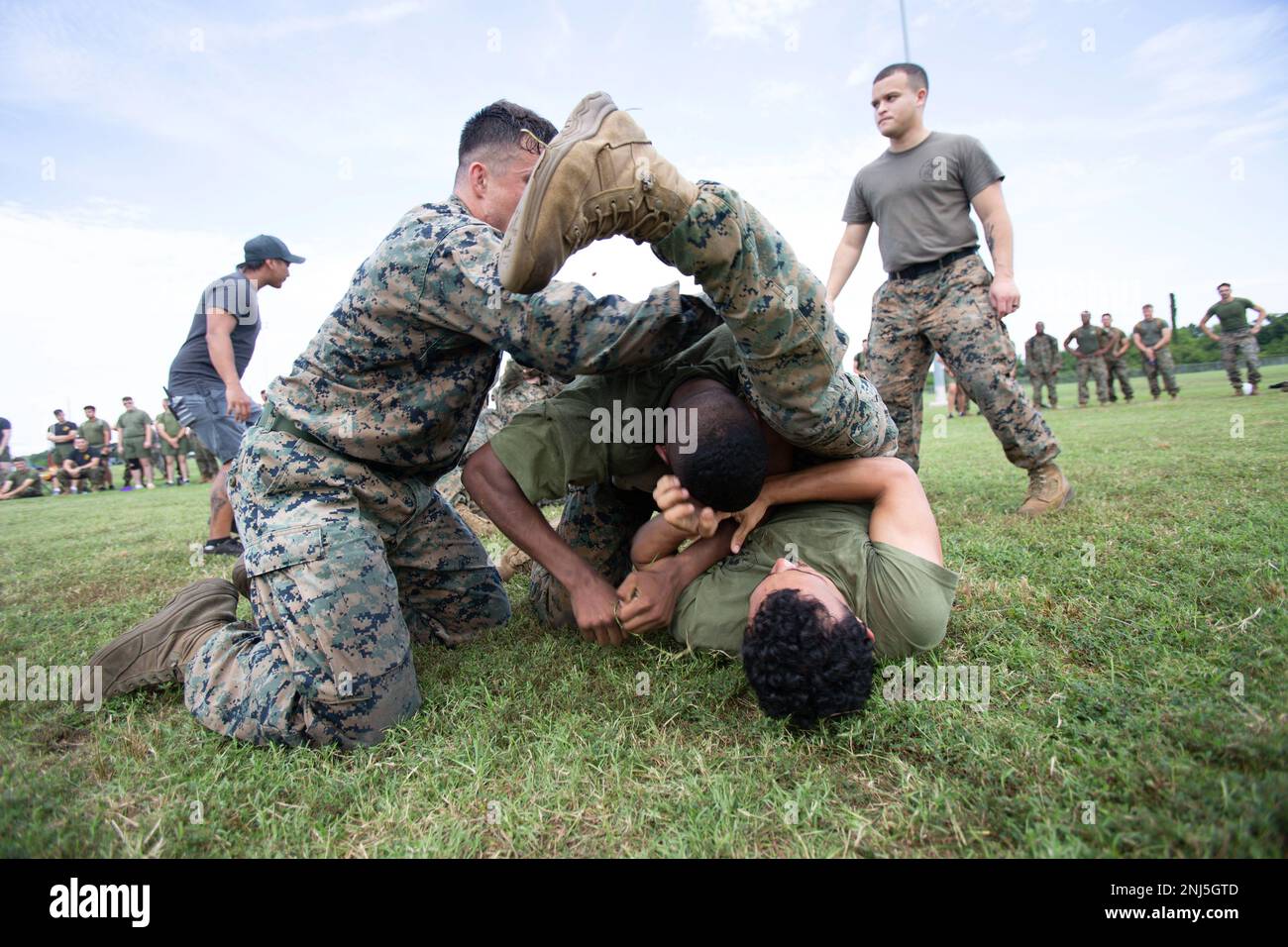 U.S. Marines with Fleet Marine Force, Atlantic (FMFLANT), Marine Forces ...