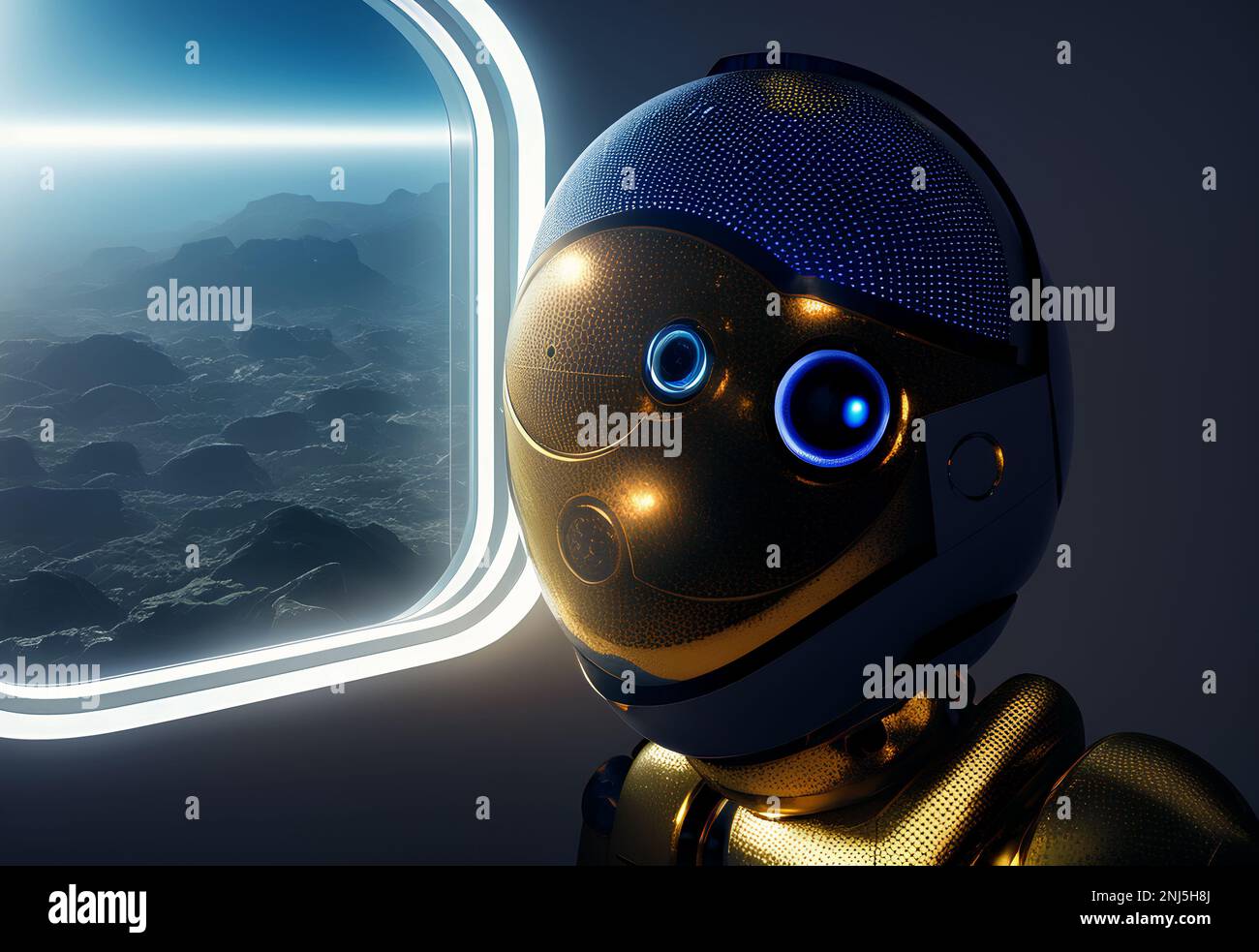 Spacecraft window hi-res stock photography and images - Alamy