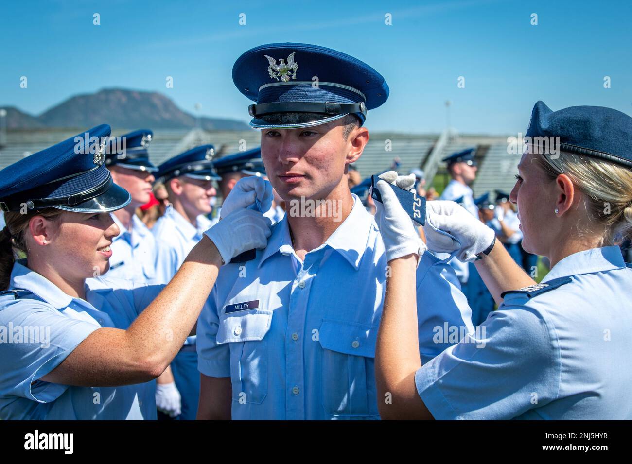 U.S. AIR FORCE ACADEMY, Colo. -- U.S. Air Force Academy cadets ...