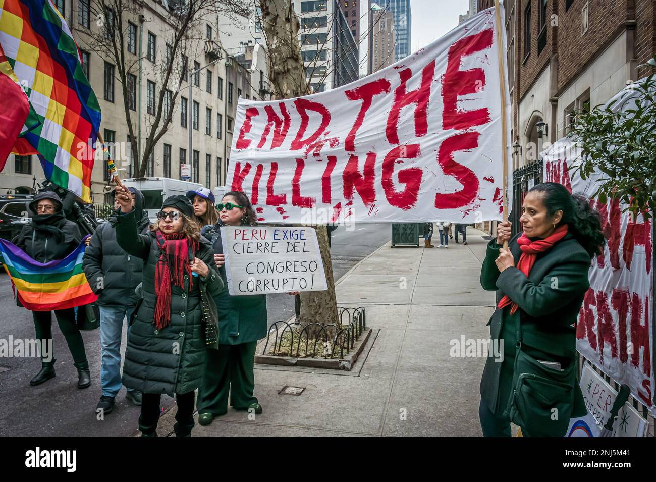 On February 21, 2023 a group of concerned Peruvians and allies held a ...