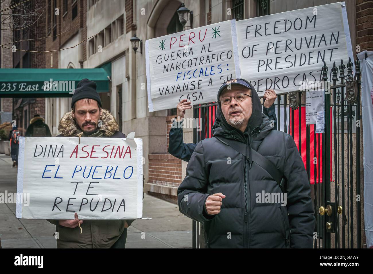 On February 21, 2023 a group of concerned Peruvians and allies held a ...
