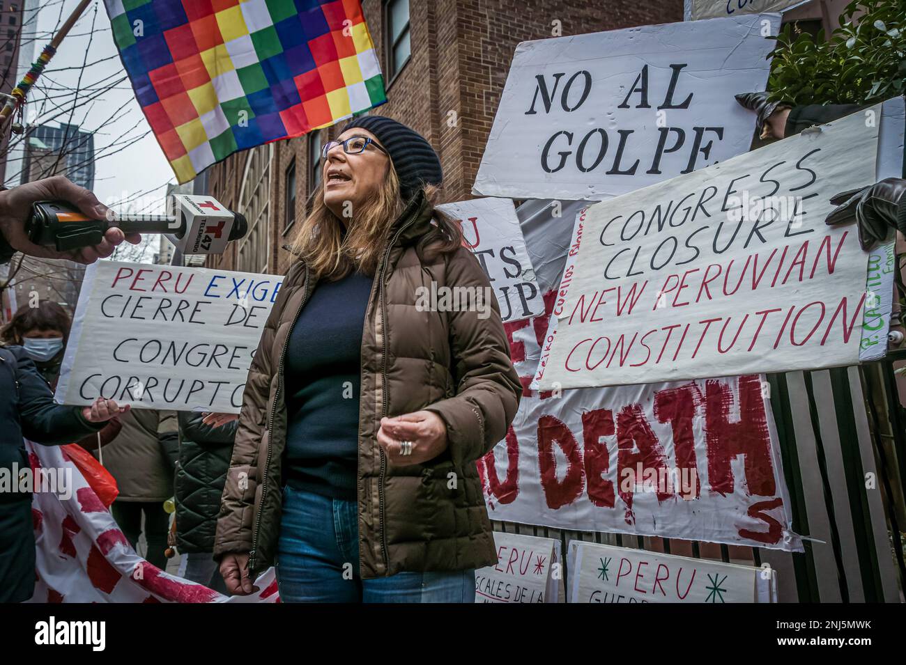 On February 21, 2023 a group of concerned Peruvians and allies held a ...
