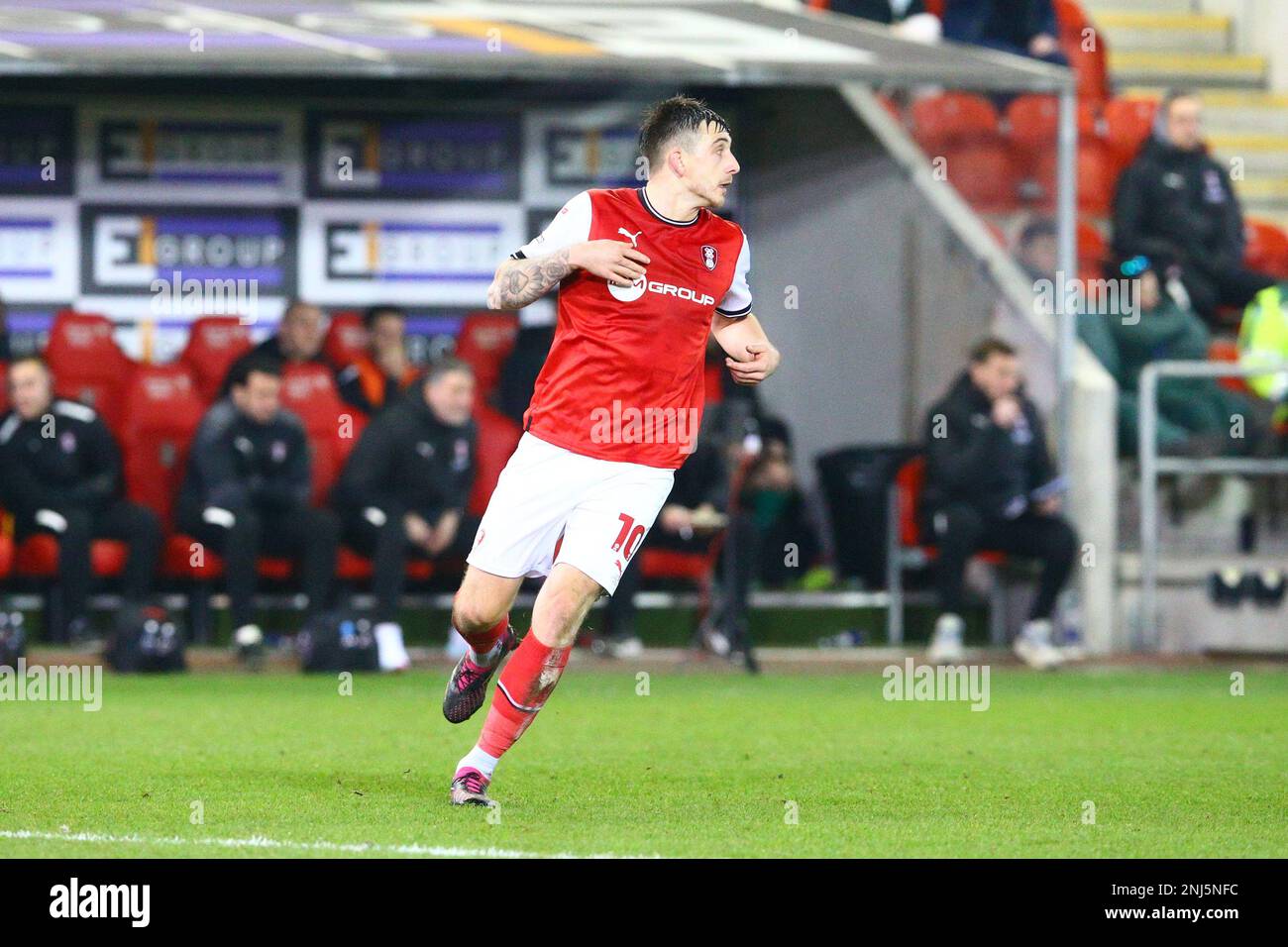 AESSEAL New York Stadium, Rotherham, England - 21st February 2023 ...