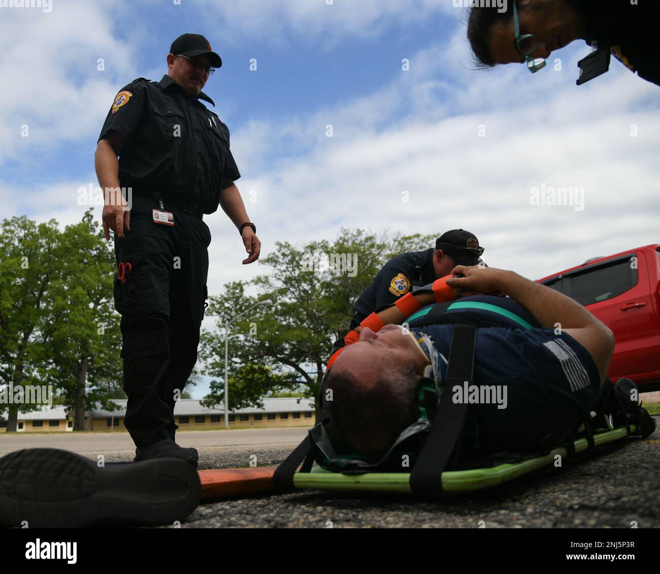 The Frederic Township Fire Department performs a medical response ...