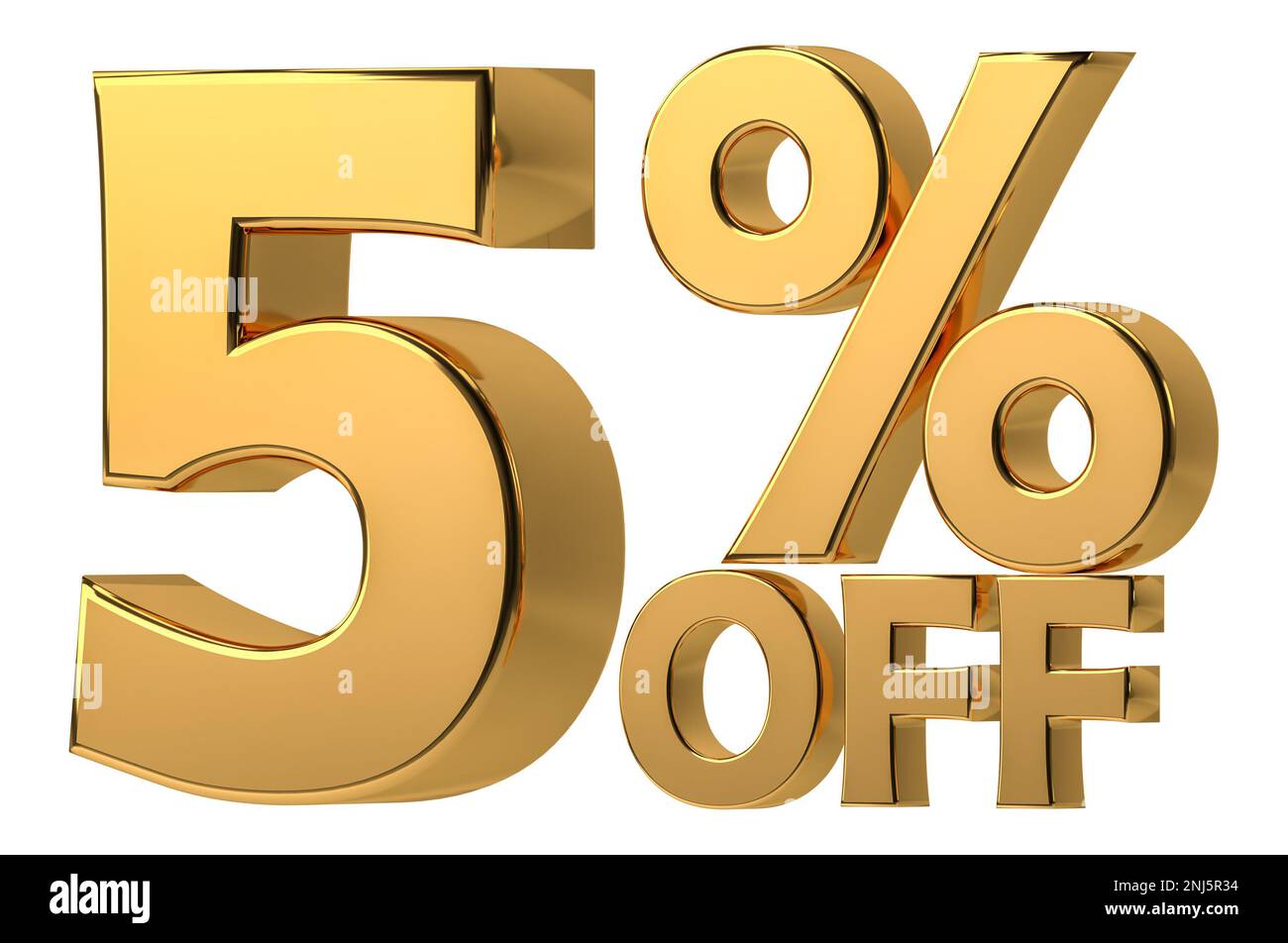 5 percent discount hi-res stock photography and images - Alamy