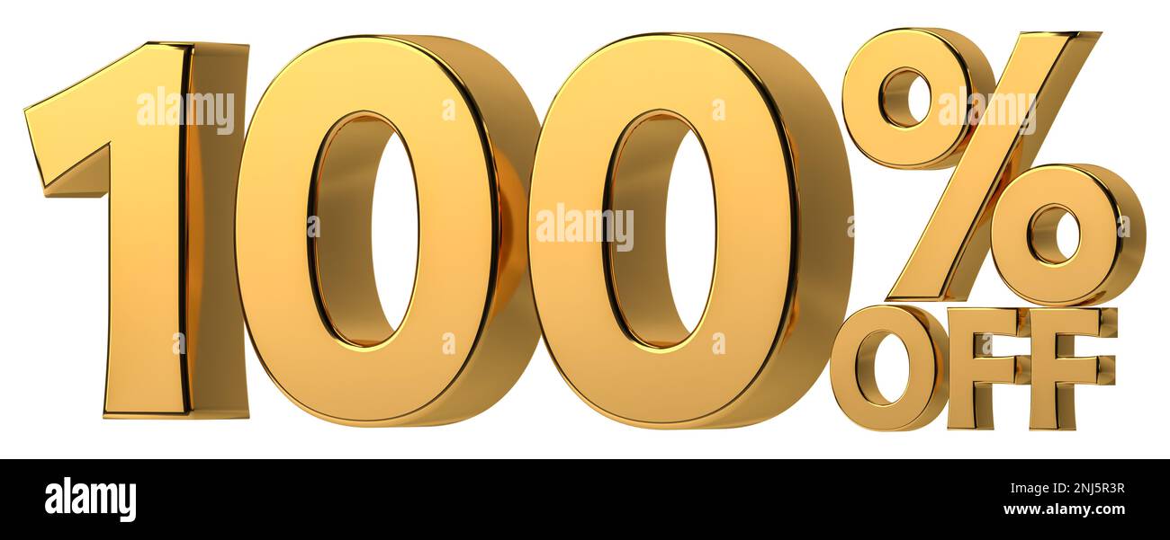 100 percent off hi-res stock photography and images - Alamy