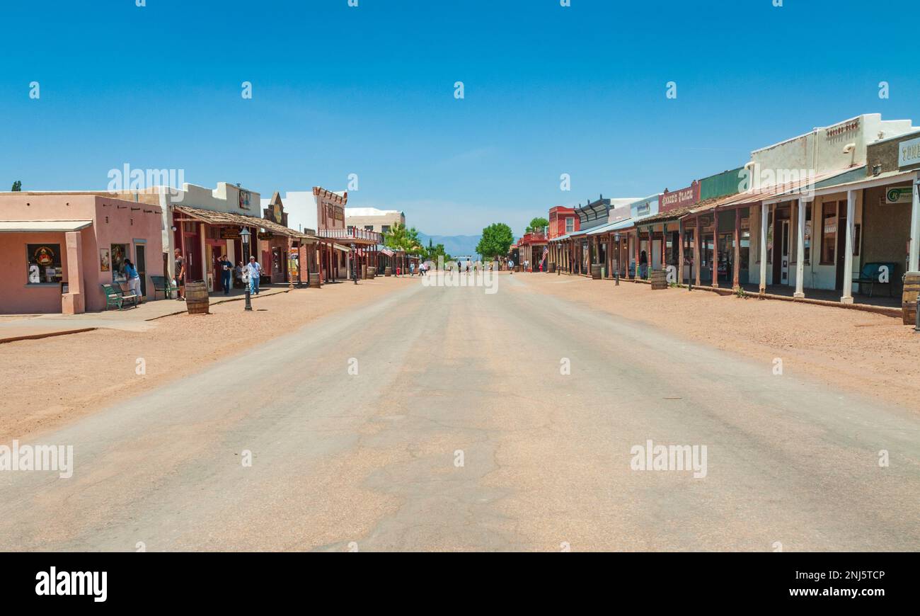 The historic town of Tombstone, Arizona Stock Photo - Alamy