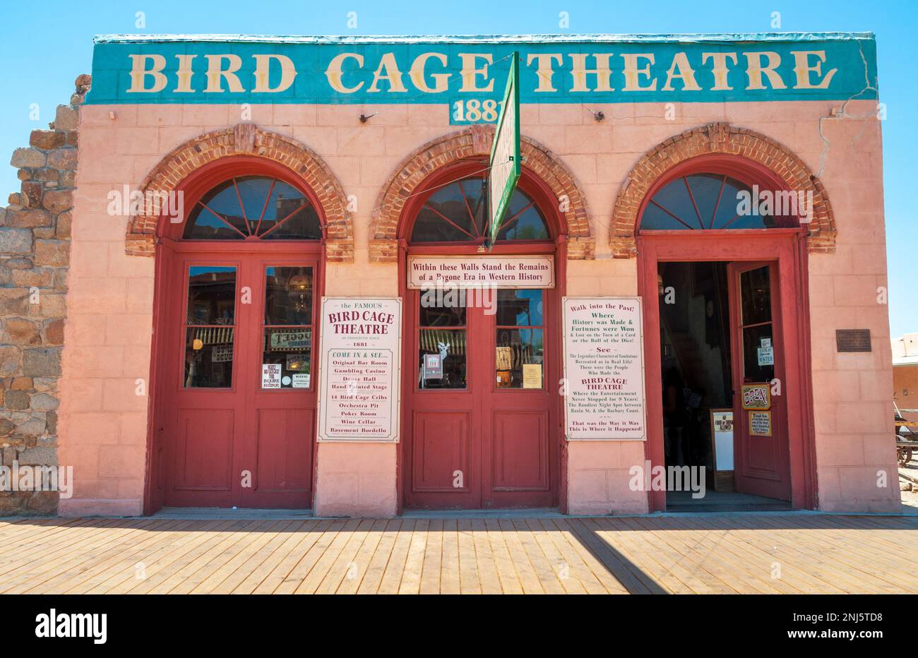 The historic town of Tombstone, Arizona Stock Photo - Alamy