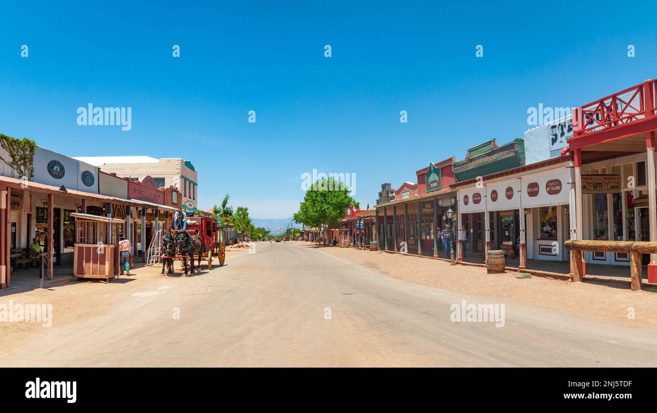 The historic town of Tombstone, Arizona Stock Photo - Alamy