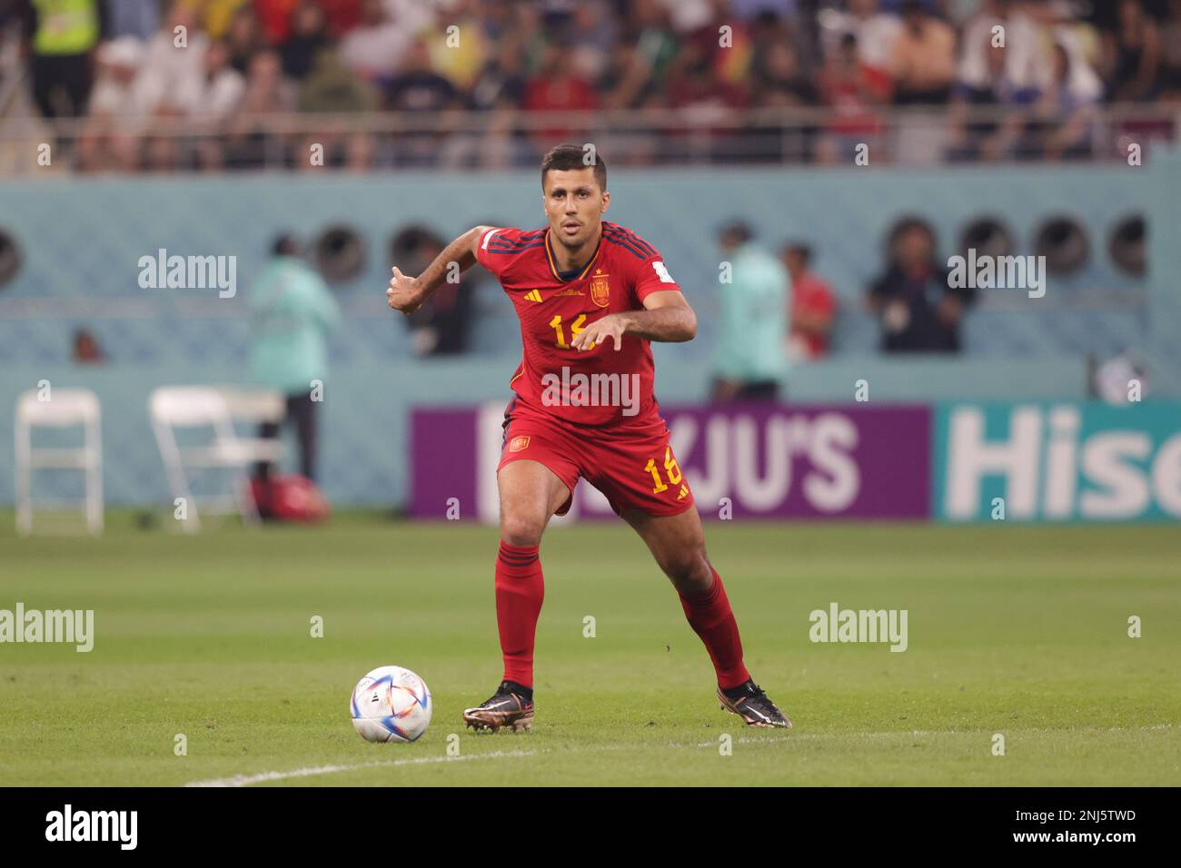 Rodrigo Hernandez Cascante, aka Rodri of Spain in action during the ...