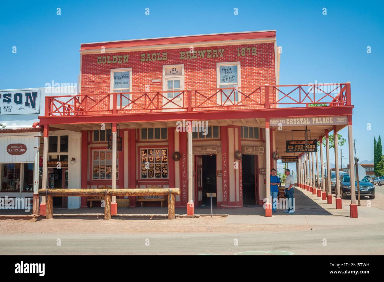 Main Street Corner Store, Tombstone, Arizona Stock Photo - Alamy