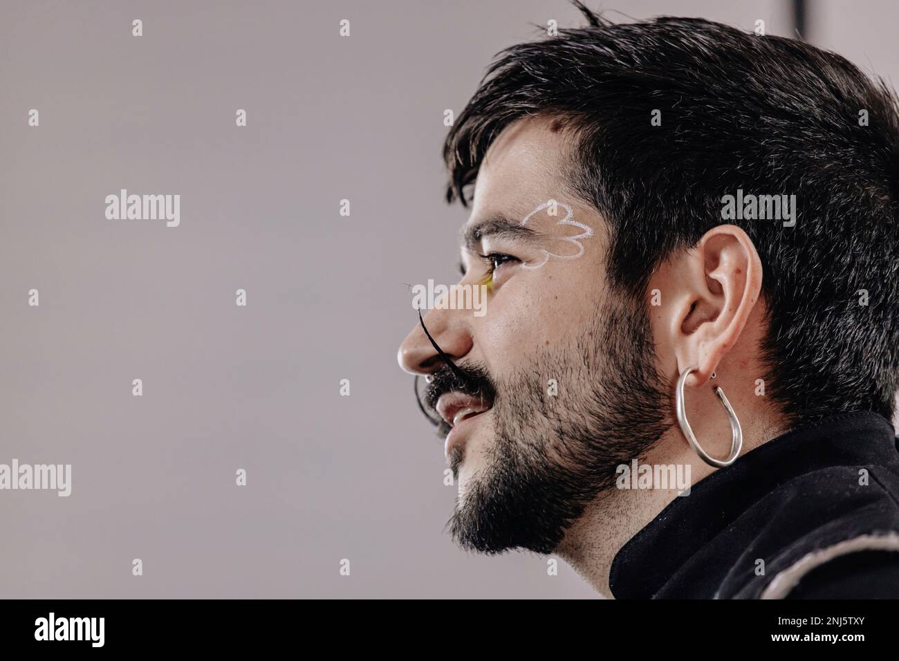 The singer Camilo during an interview for Europa Press, at the Image ...