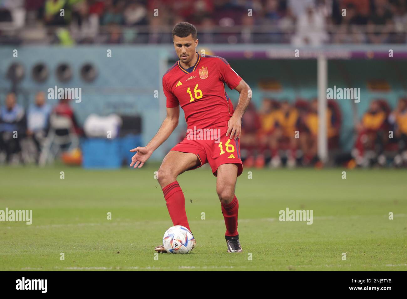 Rodrigo Hernandez Cascante, aka Rodri of Spain in action during the ...