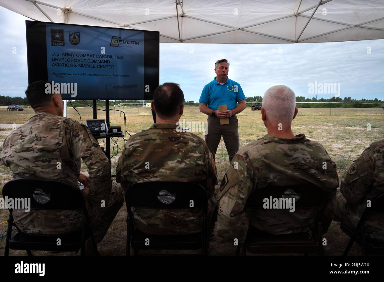 Lucas Hunter, a technician with U.S. Army Combat Capabilities Development Command, Aviation and ...