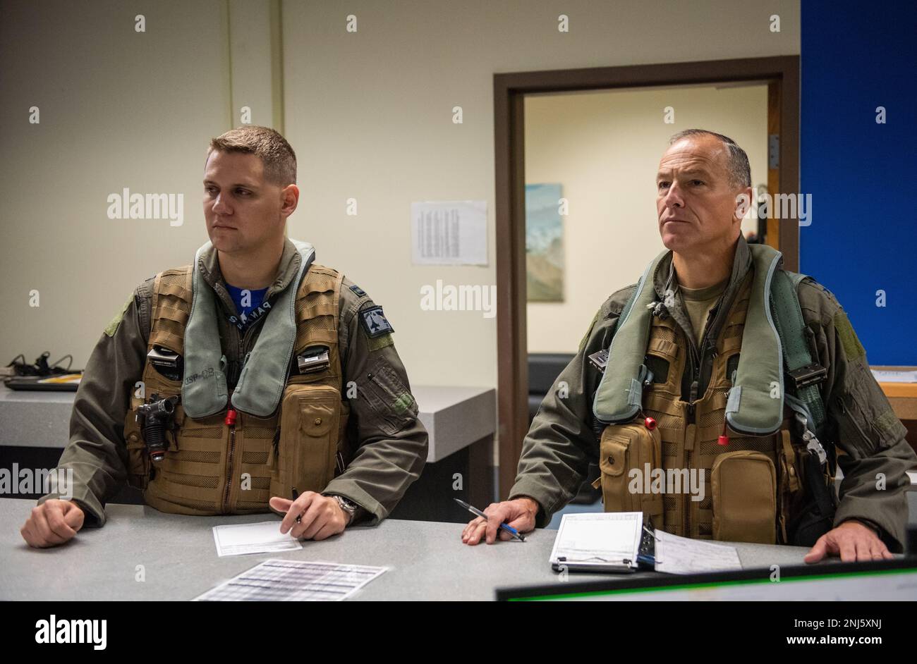 Capt. Brandon “Crank” Pape, 35th Fighter Squadron, F-16 instructor ...
