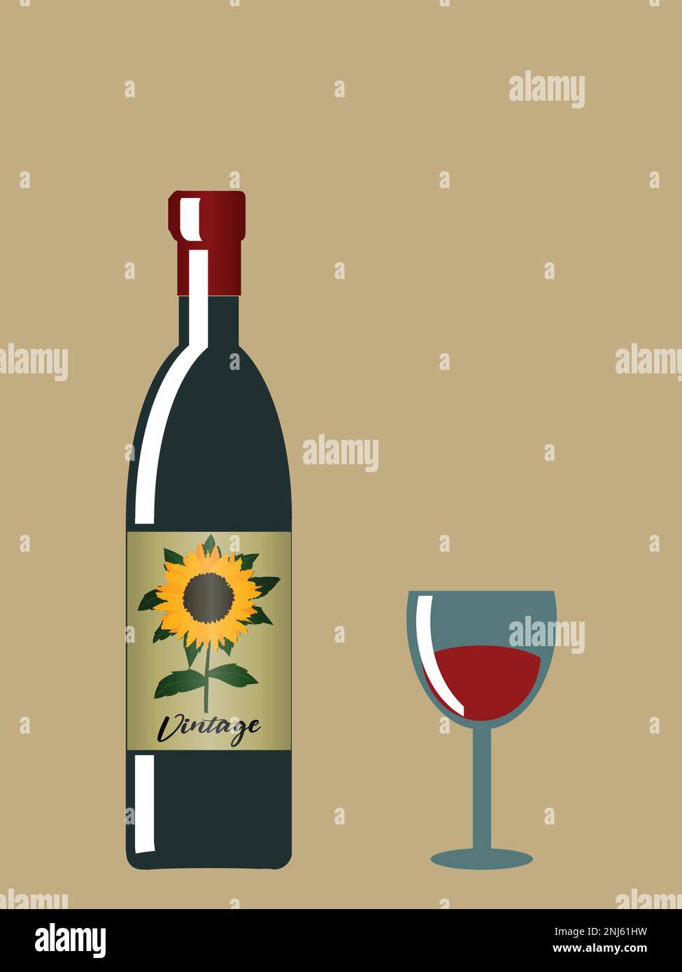 Vino vintage Stock Vector Images - Alamy
