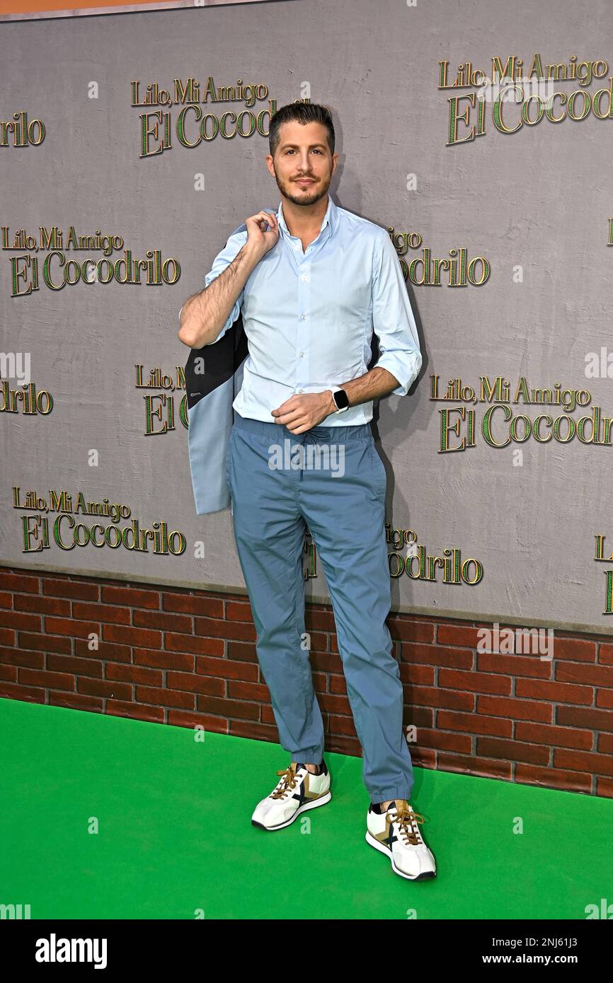 Nando Escribano attends the premiere of 'Lilo, my friend the crocodile ...