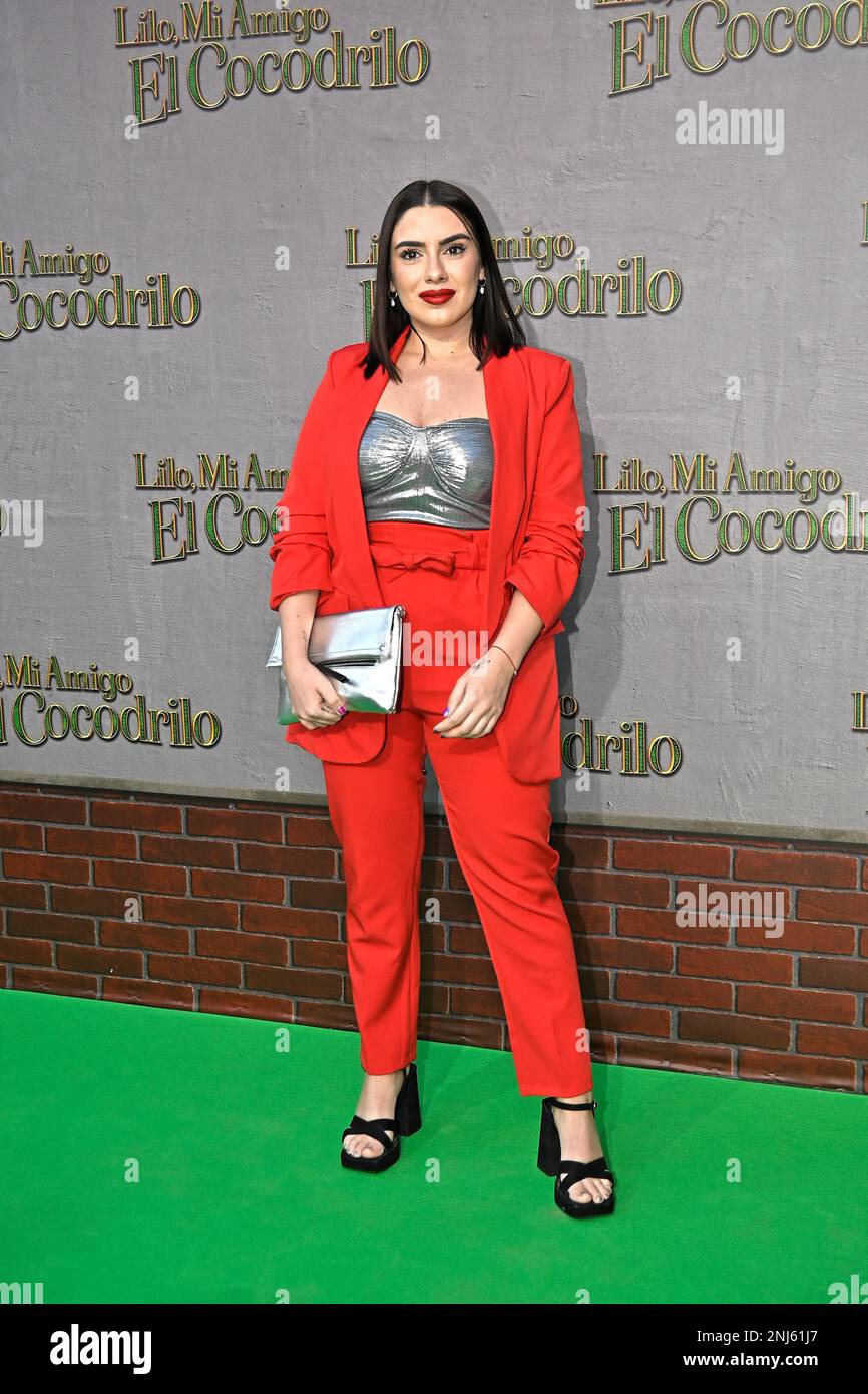 Sol Macaluso attends the premiere of 'Lilo, my friend the crocodile' to ...