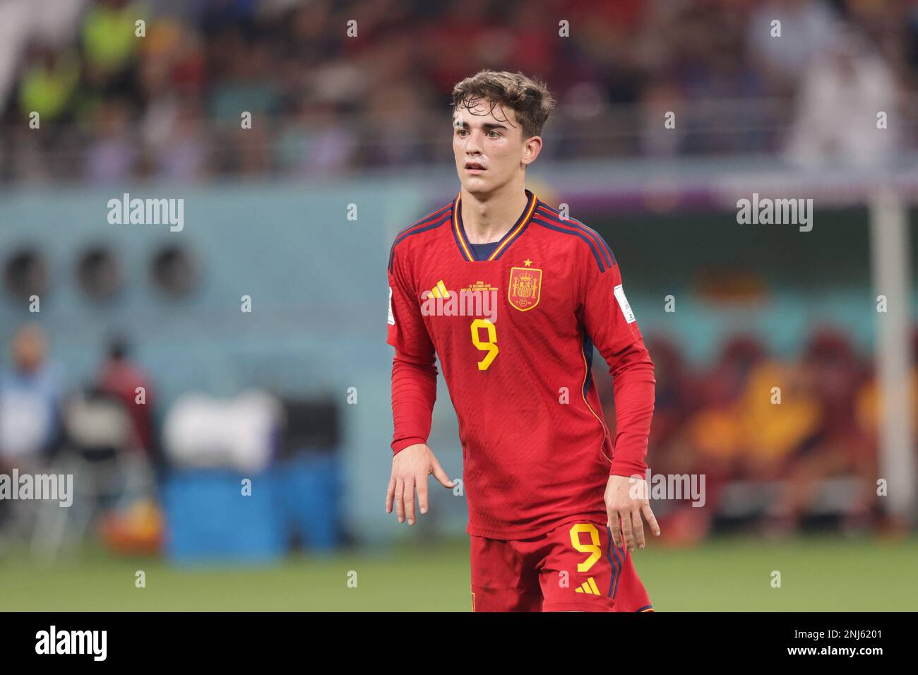 Pablo Martin Paez Gavier, aka Gavi of Spain seen during the FIFA World ...