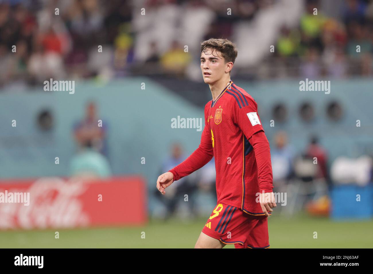 Pablo Martin Paez Gavier, aka Gavi of Spain seen during the FIFA World ...