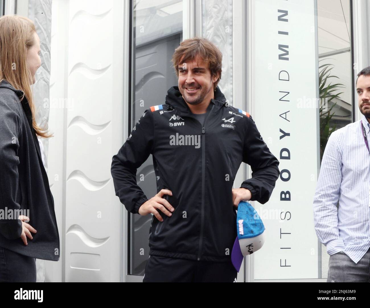 Fernando Alonso, a Spanish racing driver currently competing for Alpine ...