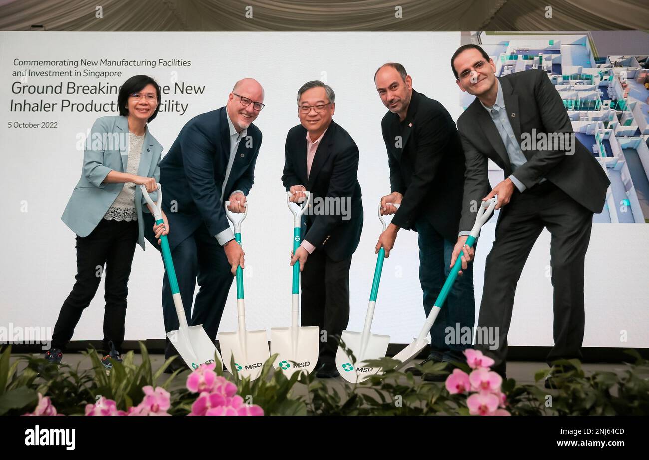 US pharmaceutical company MSD launched a new packaging facility and ...