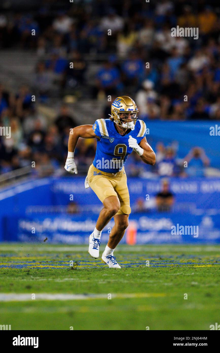 PASADENA, CA - SEPTEMBER 30: UCLA Bruins wide receiver Jake Bobo (9 ...