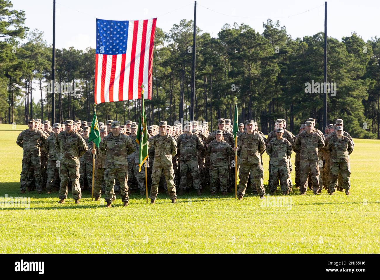 290th Military Police Brigade, U.S. Army Reserve, held a change of ...