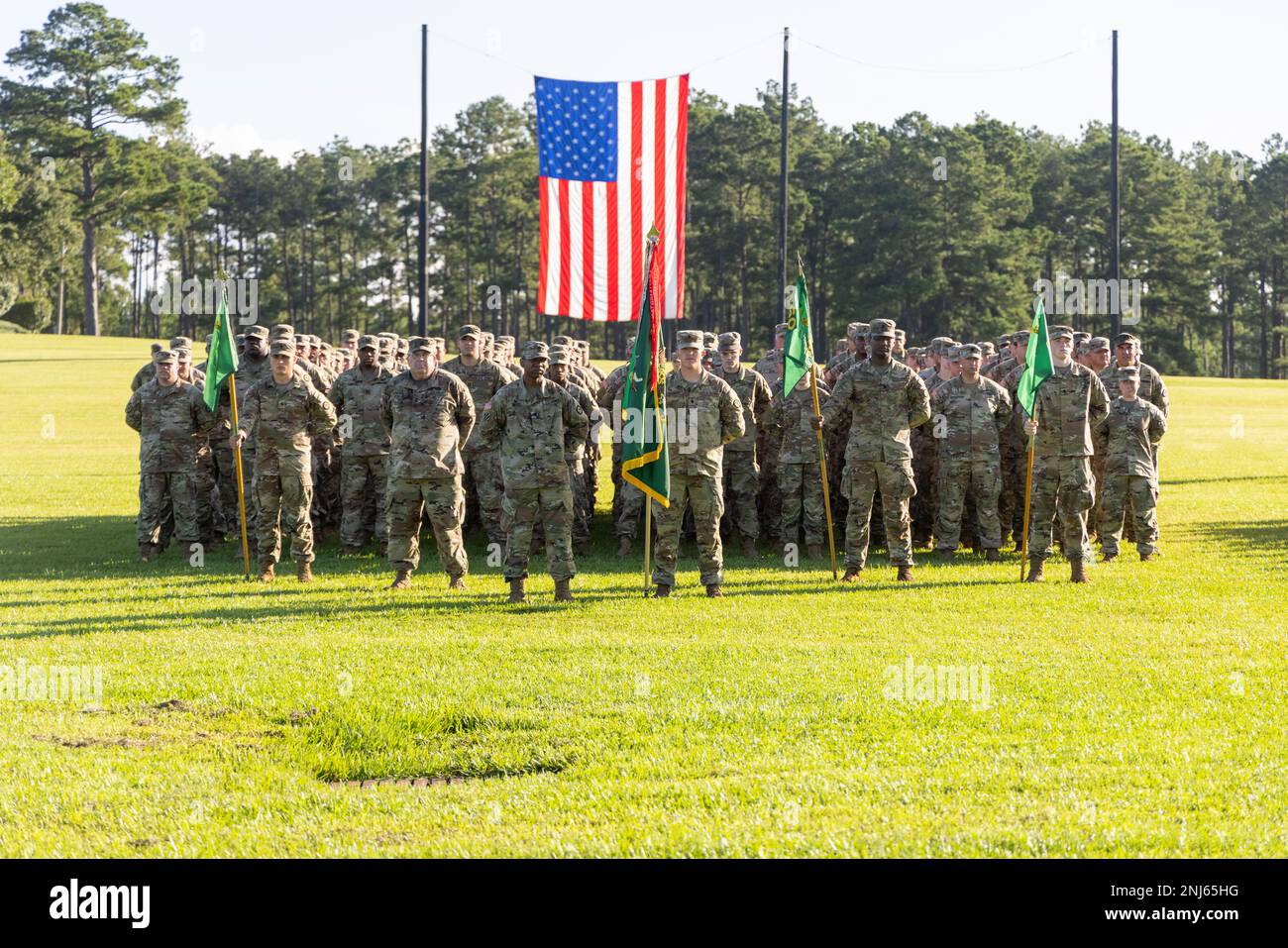 290th Military Police Brigade, U.S. Army Reserve, held a change of ...