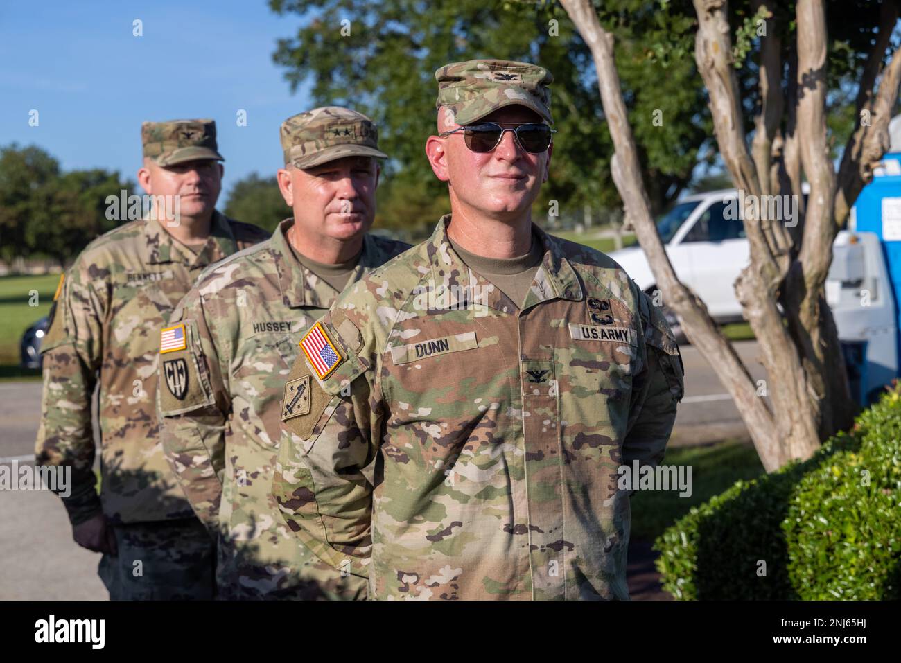 290th Military Police Brigade, U.S. Army Reserve, held a change of ...