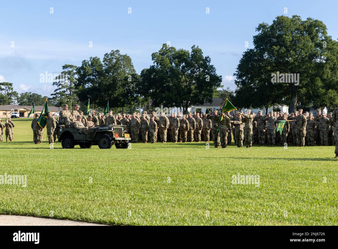 290th Military Police Brigade, U.S. Army Reserve, held a change of ...