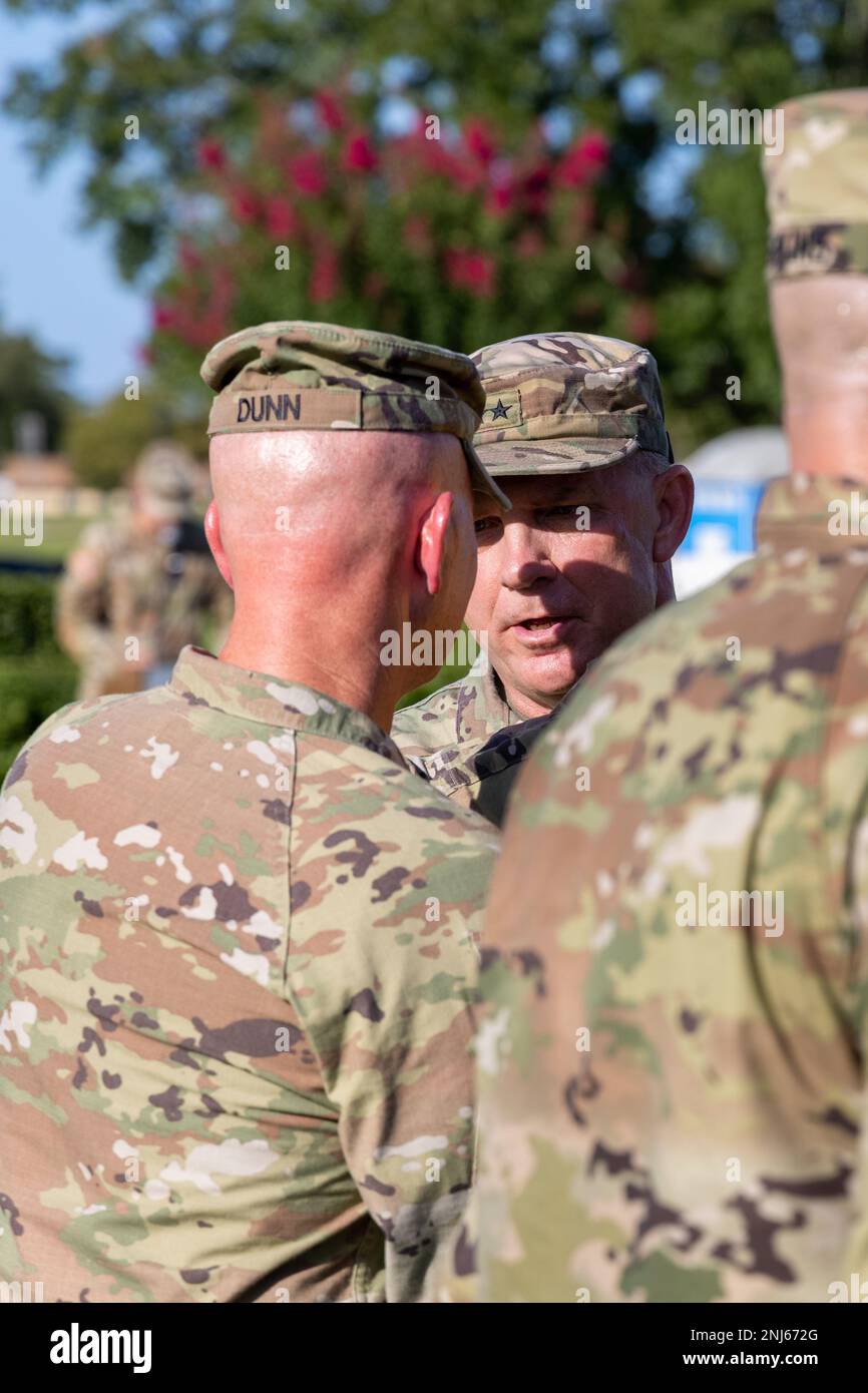 290th Military Police Brigade, U.S. Army Reserve, held a change of ...
