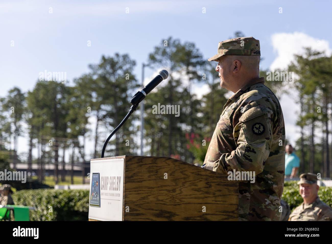 290th Military Police Brigade, U.S. Army Reserve, held a change of ...