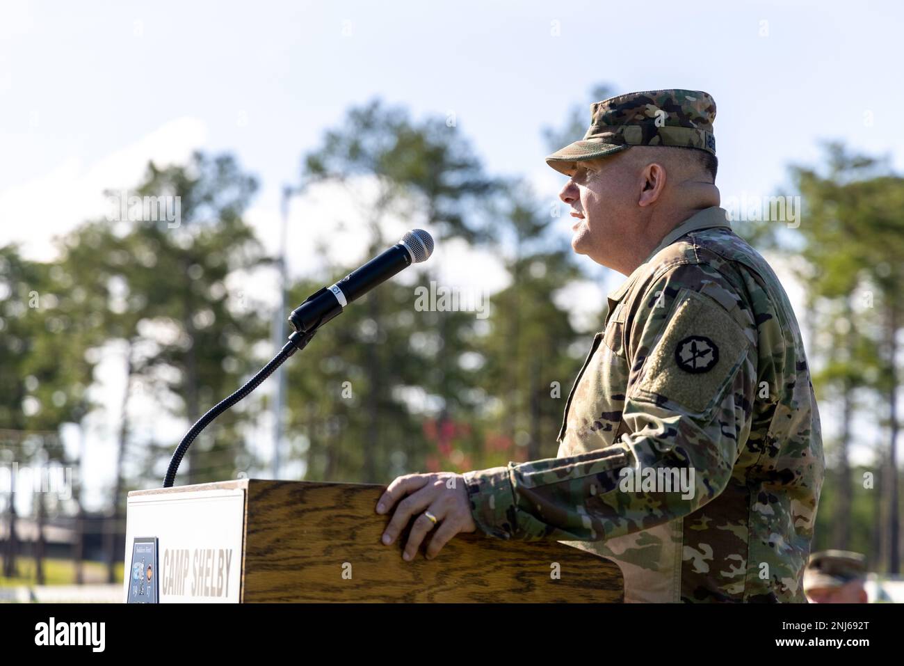 290th Military Police Brigade, U.S. Army Reserve, held a change of ...