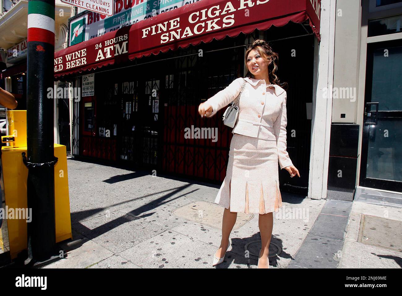 SERNA 156 LH.jpg Model Esther Hwang shows where she was brought to the ...