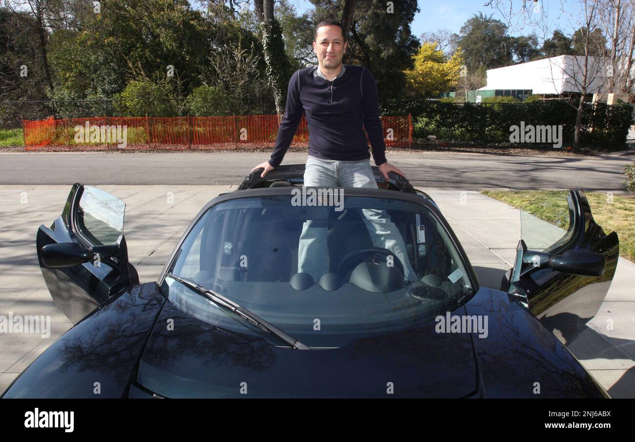 Farzad Nazem, a retired Yahoo executive, shows us his new Tesla ...