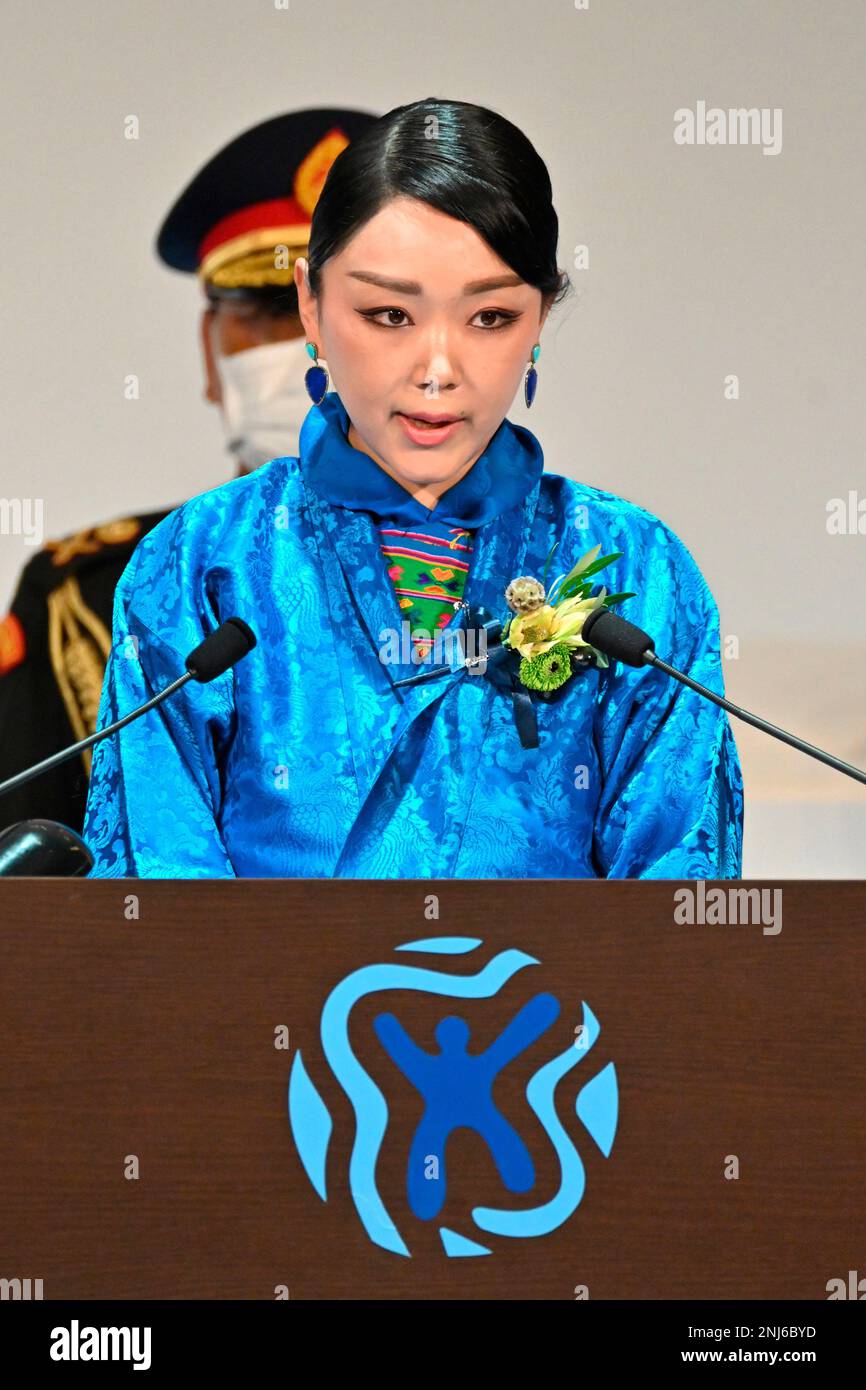 Princess Sonam Dechen Wangchuk, the daughter of Bhutan, as a ...