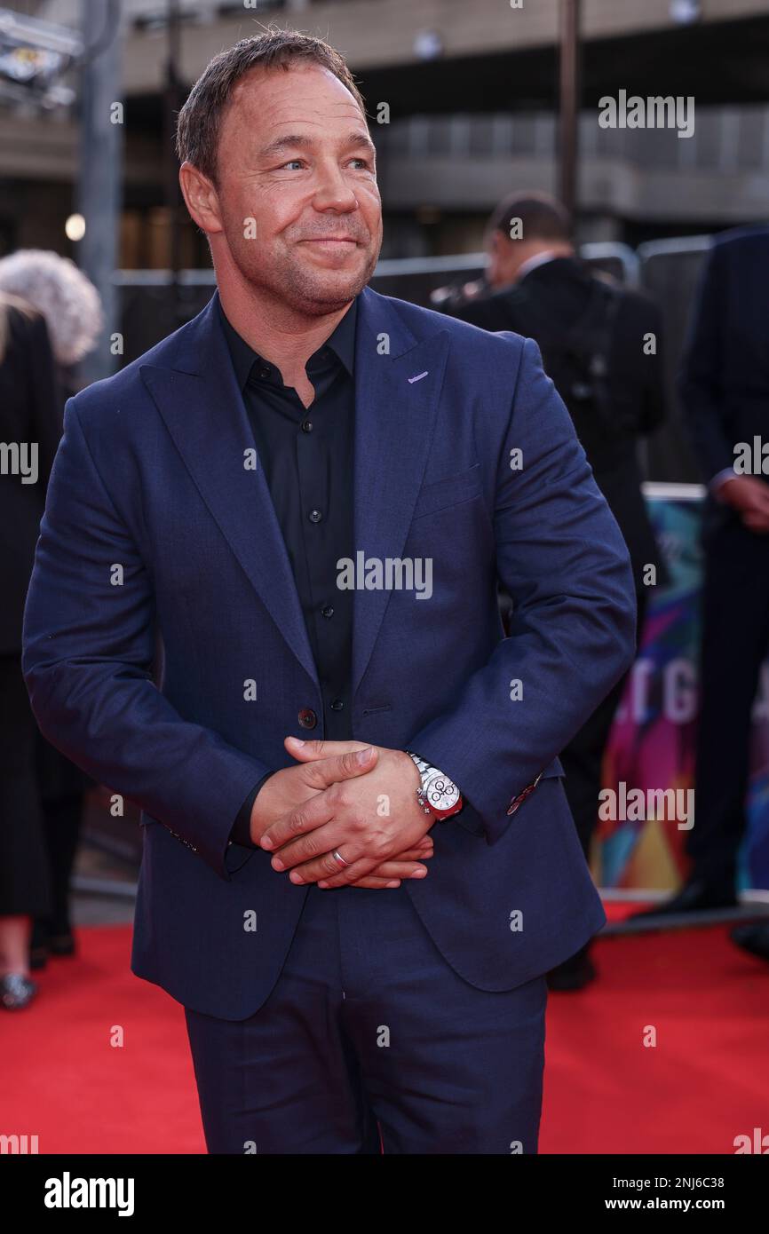Stephen Graham poses for photographers upon arrival for the premiere of ...