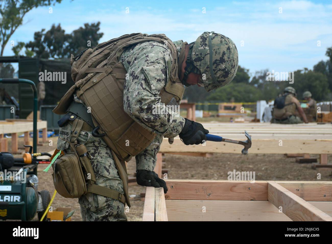 PORT HUENEME, Calif. (Aug. 5, 2022) Builder 1st Class Rowie Lagrimas ...