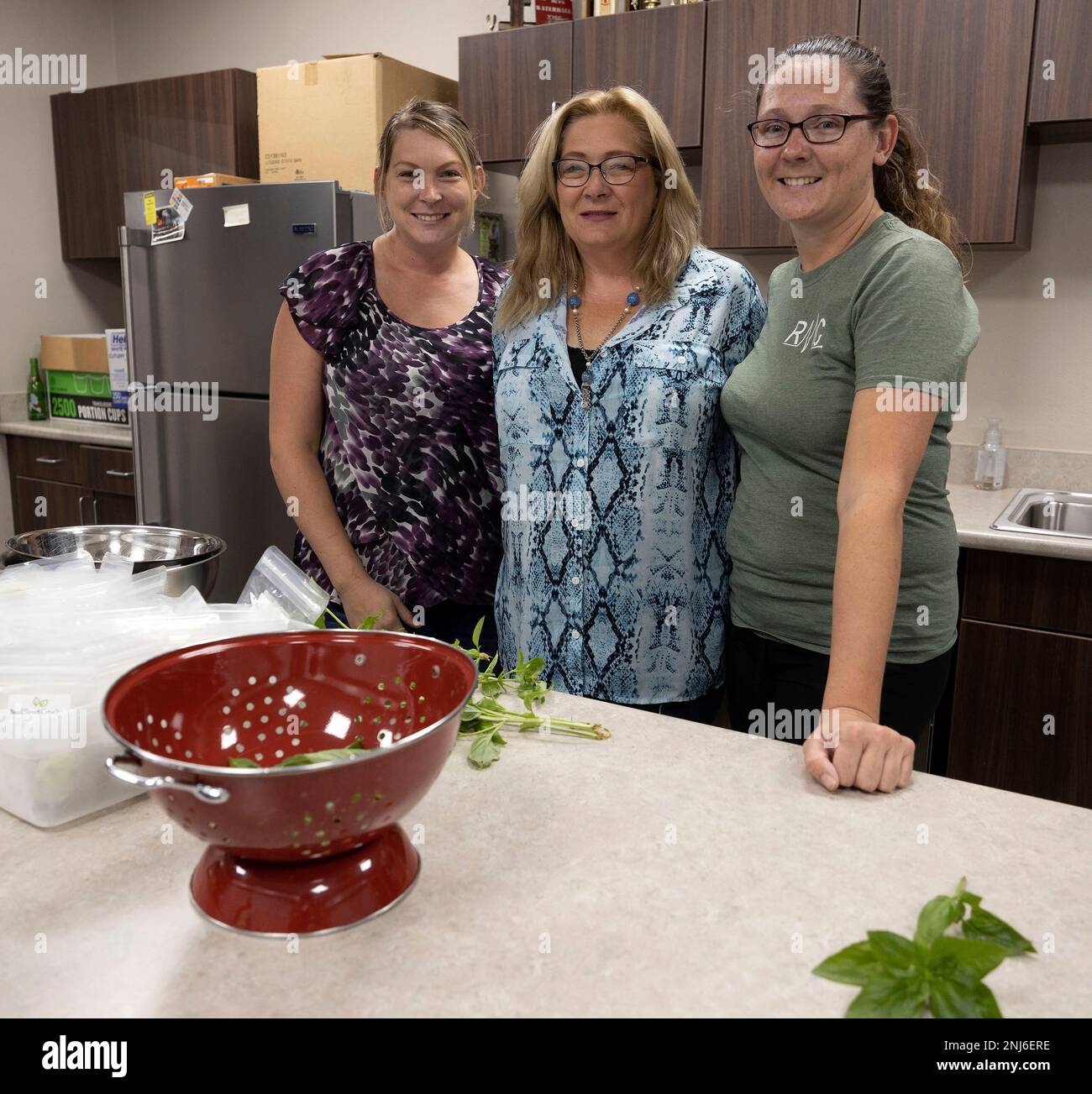 Basil Street Creations' owners Samantha Koppes, from left, Jill Wagener ...